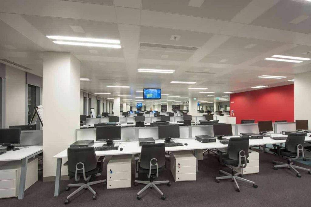 BSKYB Office Fitout, Dublin – Sean Doyle Painting