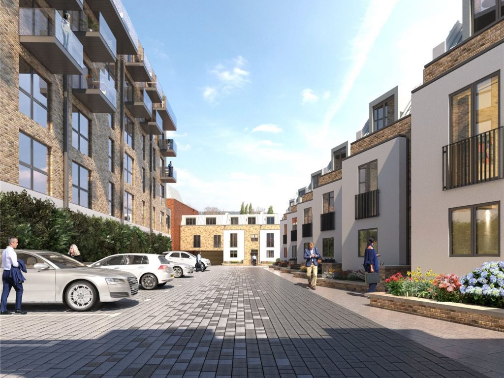 Bishops Gate, Fulham – Sean Doyle Painting